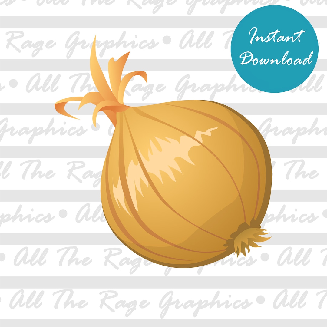 Onion | Instant Digital Download | Png Jpg Svg Pdf | Graphic Image ...