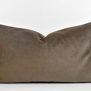 Velvet Pillow Cover - Mocha - Etsy