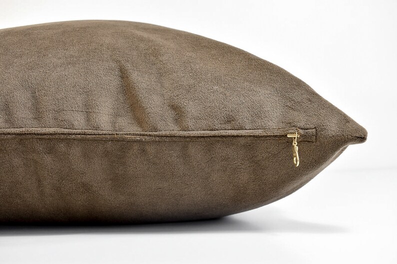 Velvet Pillow Cover - Mocha - Etsy