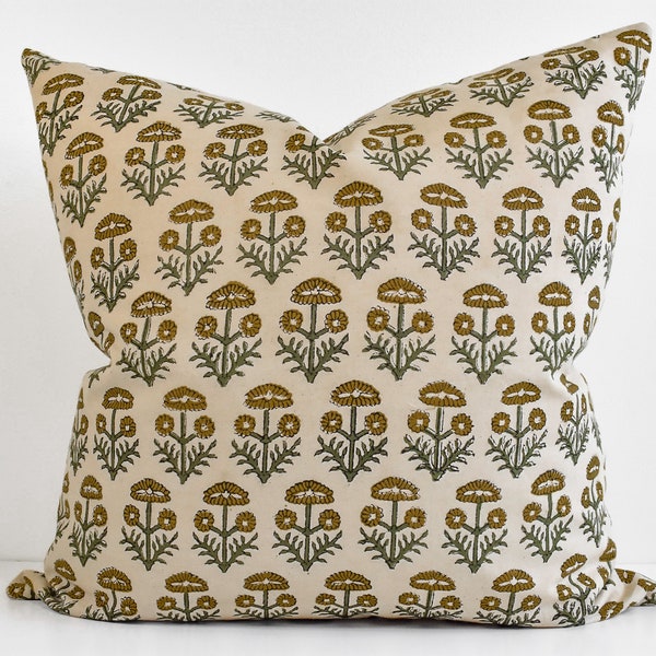 Block Print Pillow Covers - Etsy