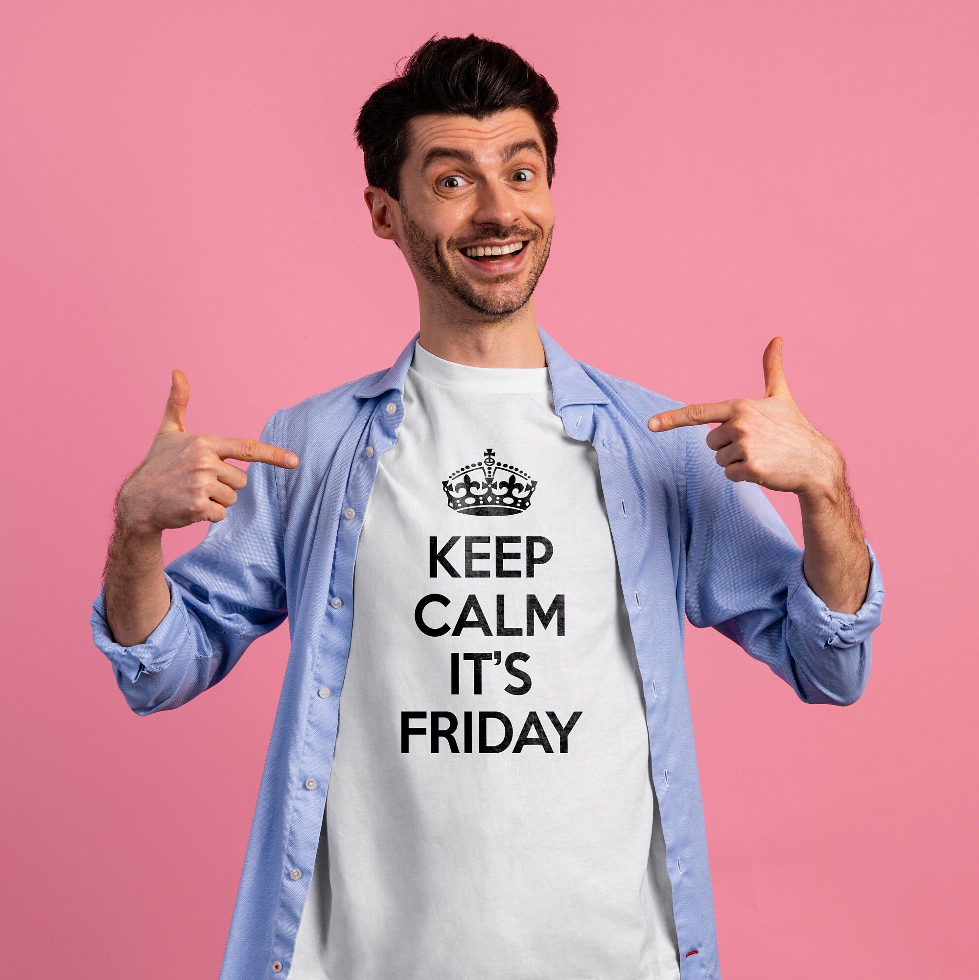 Keep Calm And Smile Its Friday
