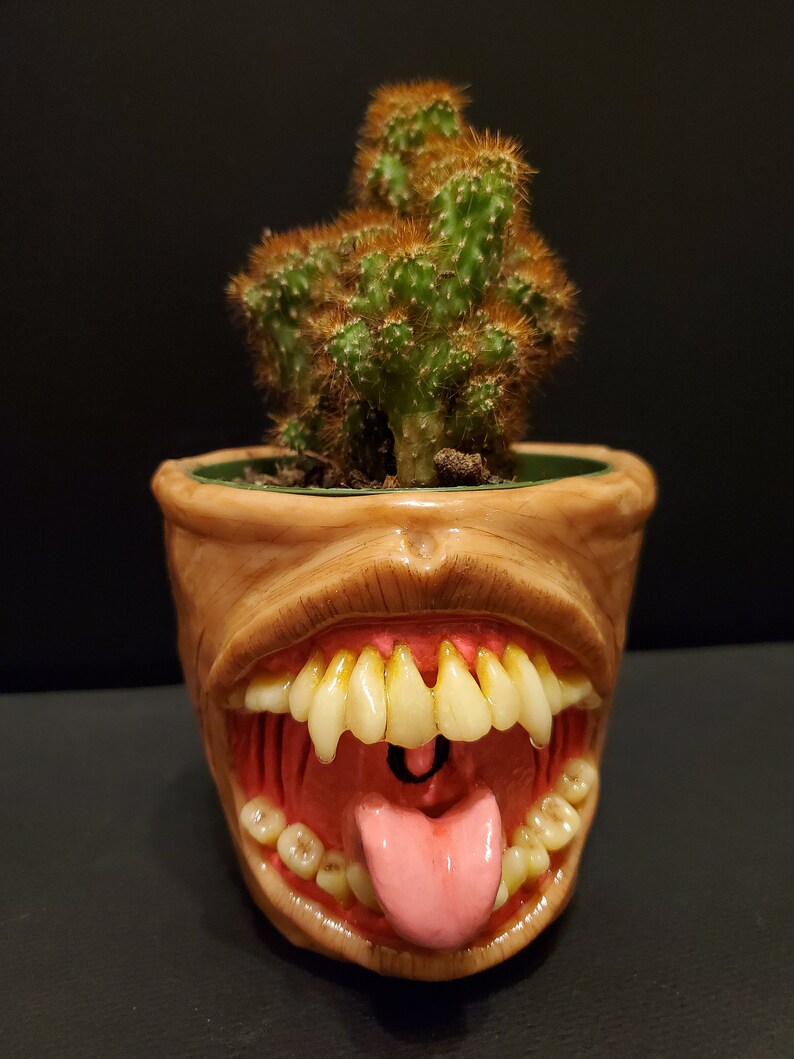 Horror Flesh Flower Pot – Weirdcore Planter - Etsy