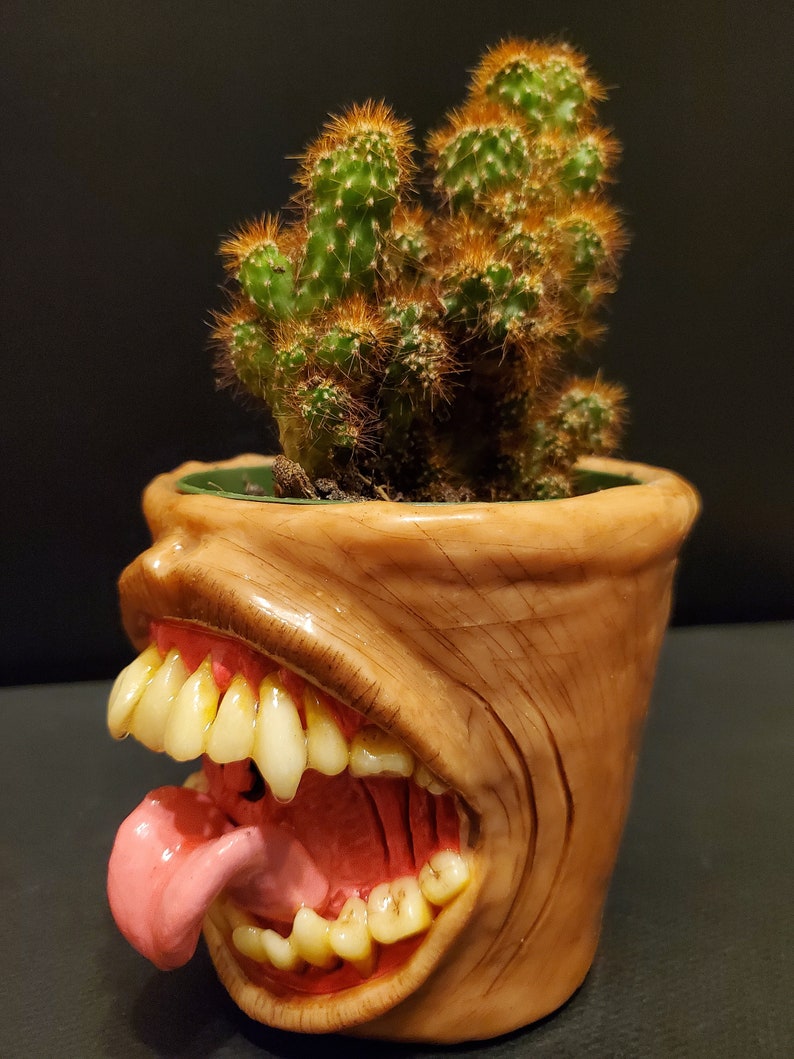 Horror Flesh Flower Pot – Weirdcore Planter - Etsy