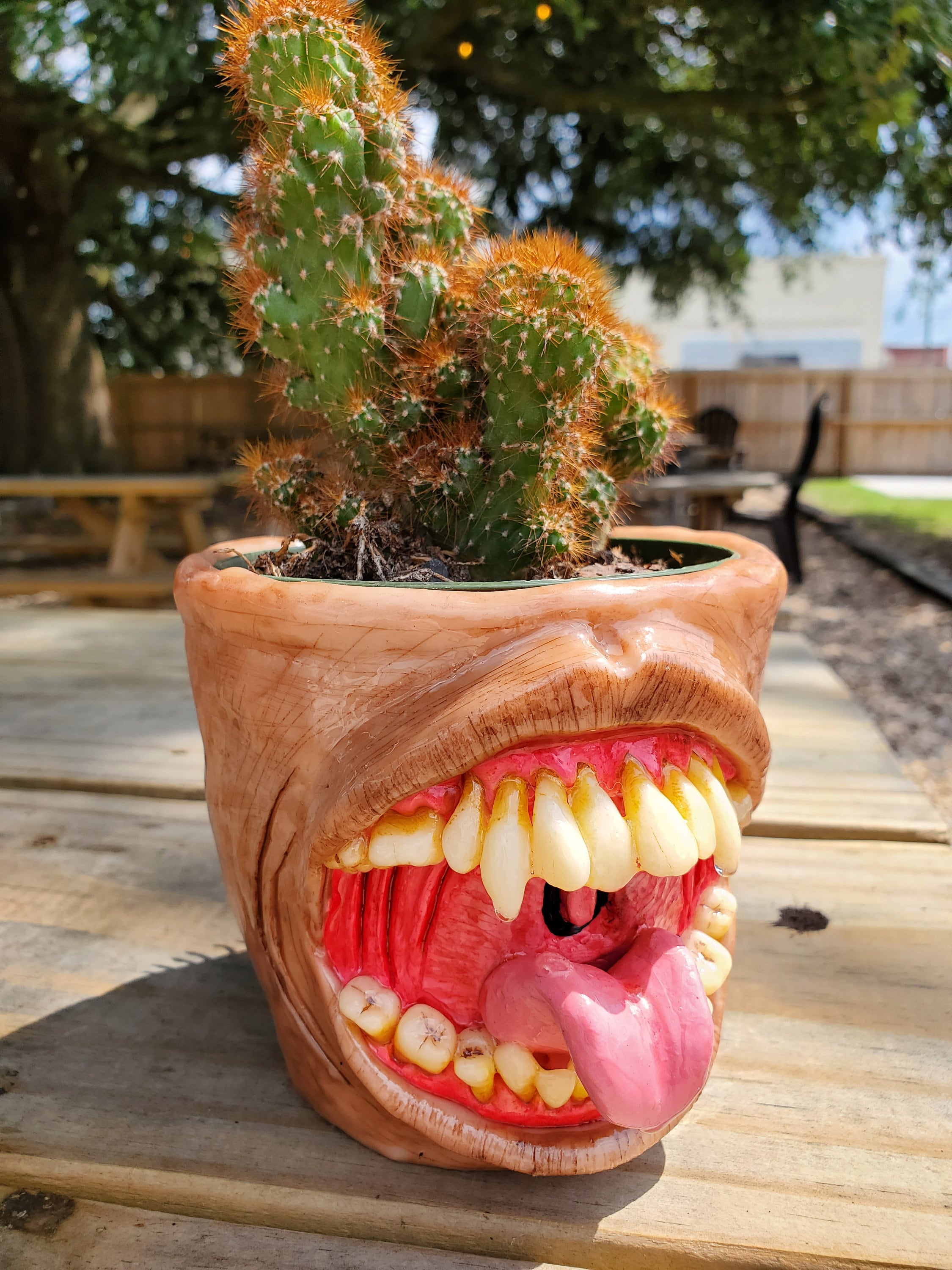 Flesh Pot Horror Flesh Themed Flower Pot - Etsy