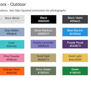 Totally Custom Outdoor Sign Letters. Any Font Size or Color. - Etsy