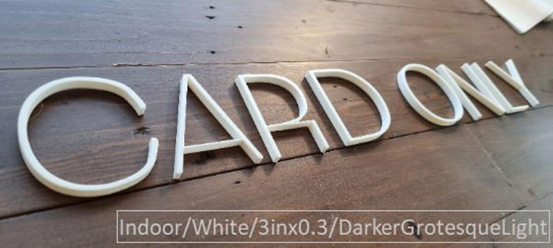 Custom Wall Sign Letters. Any Font Size or Color. Stunning - Etsy