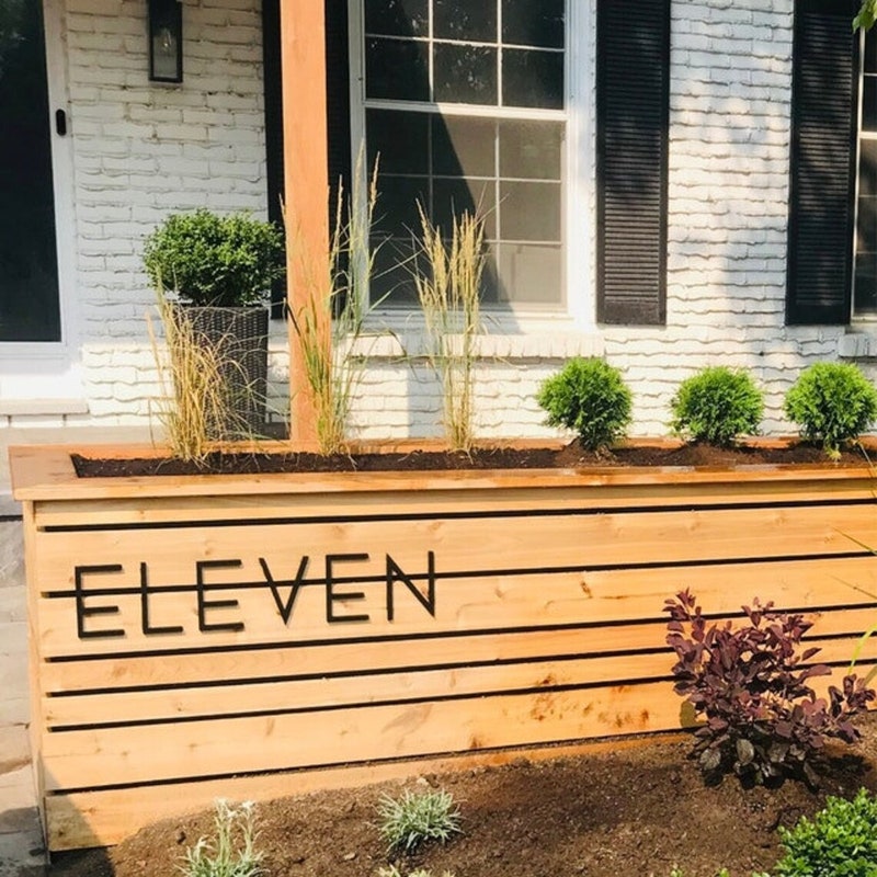 Cursive House Numbers - Etsy