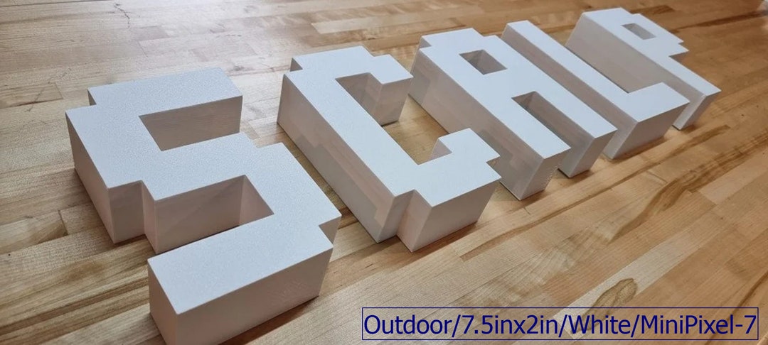 Totally Custom 2 Inch Thick 3D Sign Letters (outdoor). Any Font, Size ...
