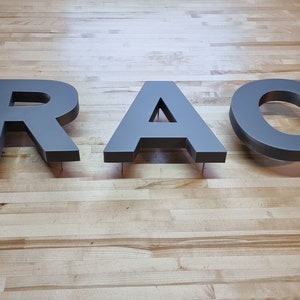 Totally Custom 3D Indoor Sign Letters (stud Mount). 1 Inch Thick, Any ...