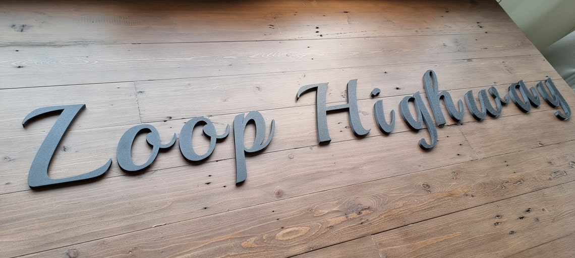 Totally Custom Outdoor Sign Letters. Any Font Size or Color. - Etsy