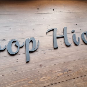 Totally Custom Outdoor Sign Letters. Any Font Size or Color. - Etsy