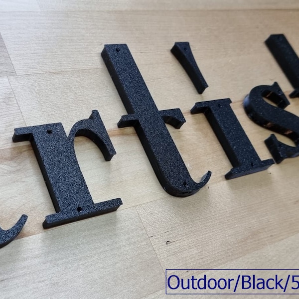 Metal Letters Outdoor - Etsy
