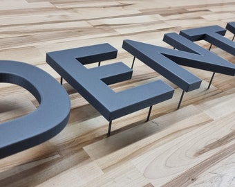 Totally Custom 2 Color 3D Indoor Sign Letters. 2 Inch Thick, Any Font ...