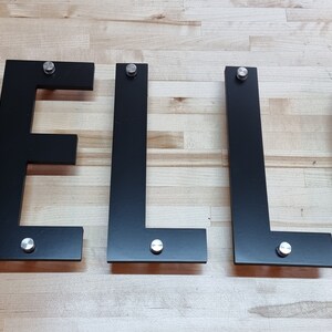 Totally Custom Indoor Sign Letters (1/3in, Standoff Mount). Any Font ...