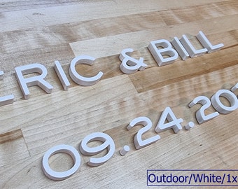 Totally Custom Outdoor Sign Letters. Any Font Size or Color. - Etsy