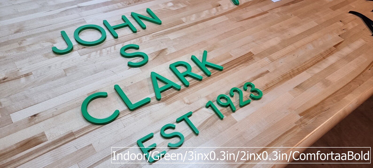 Custom Wall Sign Letters. Any Font Size or Color. Stunning - Etsy