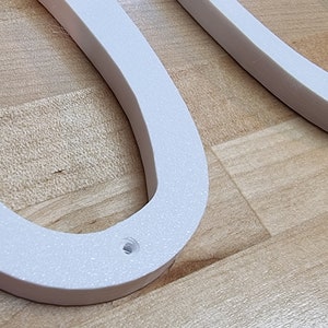 Custom Outdoor Screw Mount Sign Letters (1/2in). Any Font, Size or ...