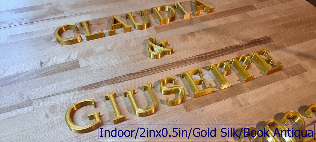 Totally Custom Wedding Sign Letters 1/2in Thick. Any Font, Size or ...