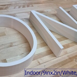 Totally Custom 2 Inch Thick 3D Sign Letters. Any Font, Size or Color ...