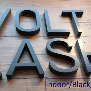 Totally Custom 3D Sign Letters. 1 Inch Thick, Any Font, Size or Color ...