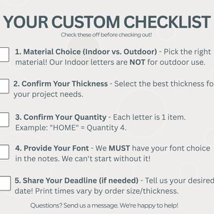 Totally Custom Outdoor Sign Letters. Any Font, Size or Color. Perfect ...