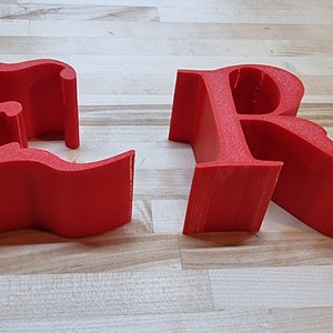 Totally Custom 2 Inch Thick 3D Sign Letters outdoor. Any - Etsy