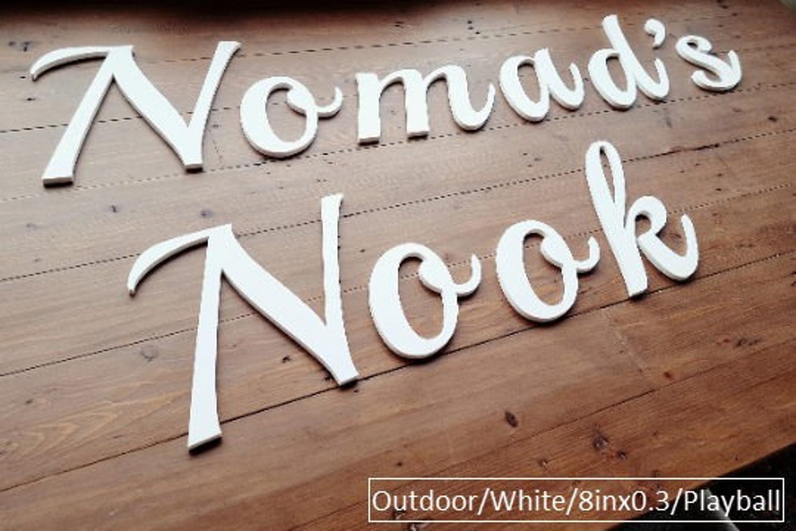Totally Custom Outdoor Sign Letters. Any Font Size or Color. - Etsy