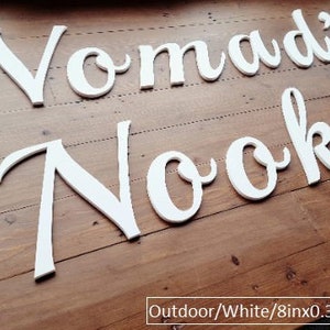 Totally Custom Outdoor Sign Letters. Any Font, Size or Color. Perfect ...