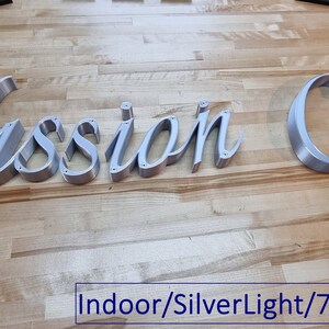 Totally Custom 3D Sign Letters. 1 Inch Thick Any Font Size - Etsy