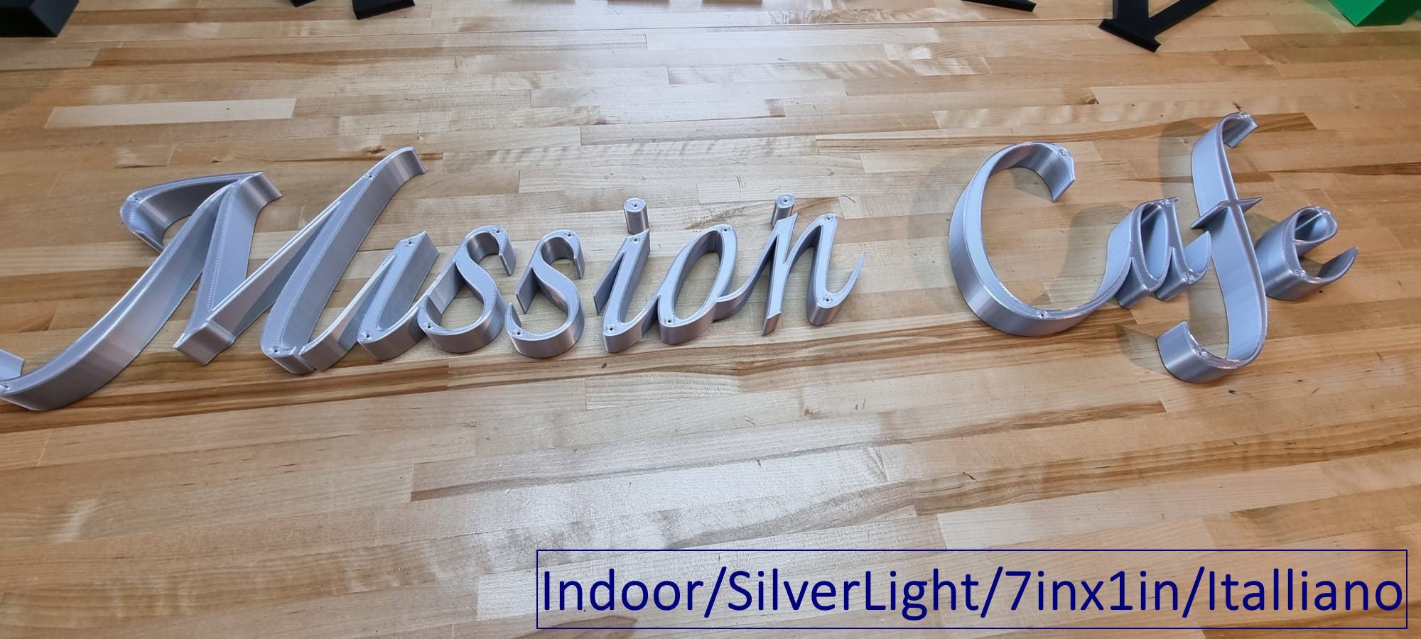 Totally Custom 3D Sign Letters. 1 Inch Thick Any Font Size - Etsy