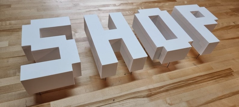 Totally Custom 2 Inch Thick 3D Sign Letters outdoor Stud - Etsy