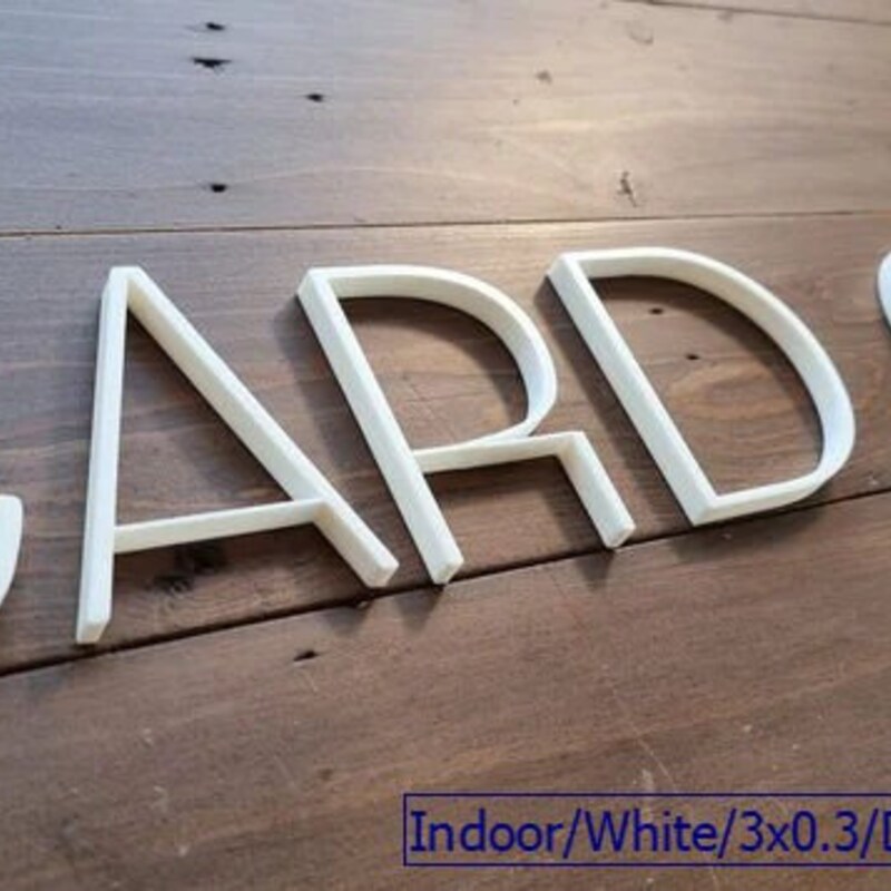Pvc Letters - Etsy