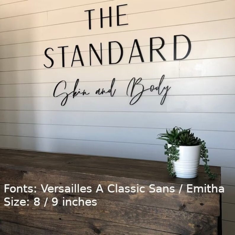 Custom Lobby Sign Letters. Any Font Size or Color. Great for - Etsy