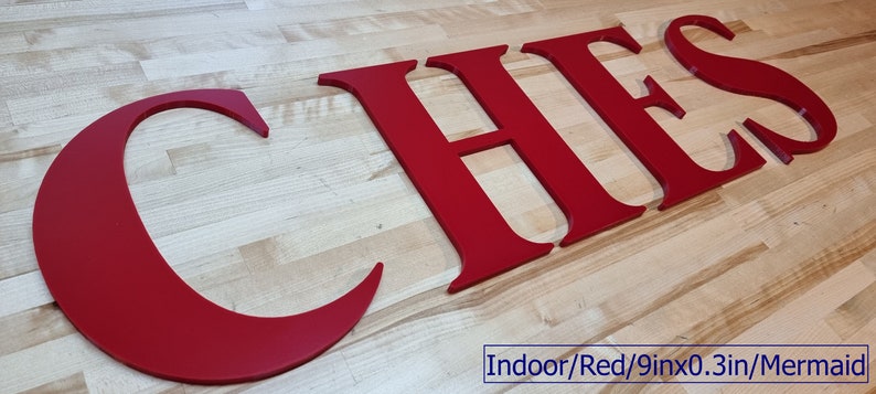 Custom Wall Sign Letters. Any Font Size or Color. Stunning - Etsy