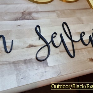 Totally Custom Outdoor Sign Letters. Any Font, Size or Color. Perfect ...