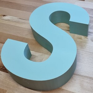 Totally Custom 2 Inch Thick 3D Sign Letters. Any Font, Size or Color ...