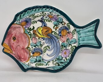 Greek Fish Plate - Etsy