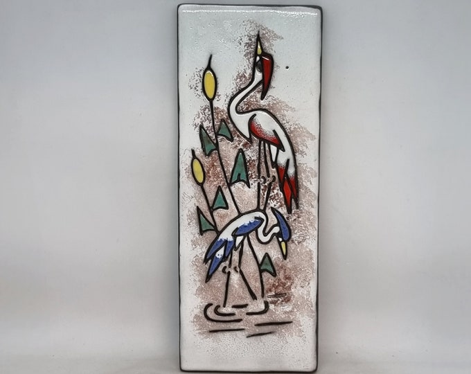 Vintage West Germany "ruscha Keramik" Wall Plaque | Made in Germany ...