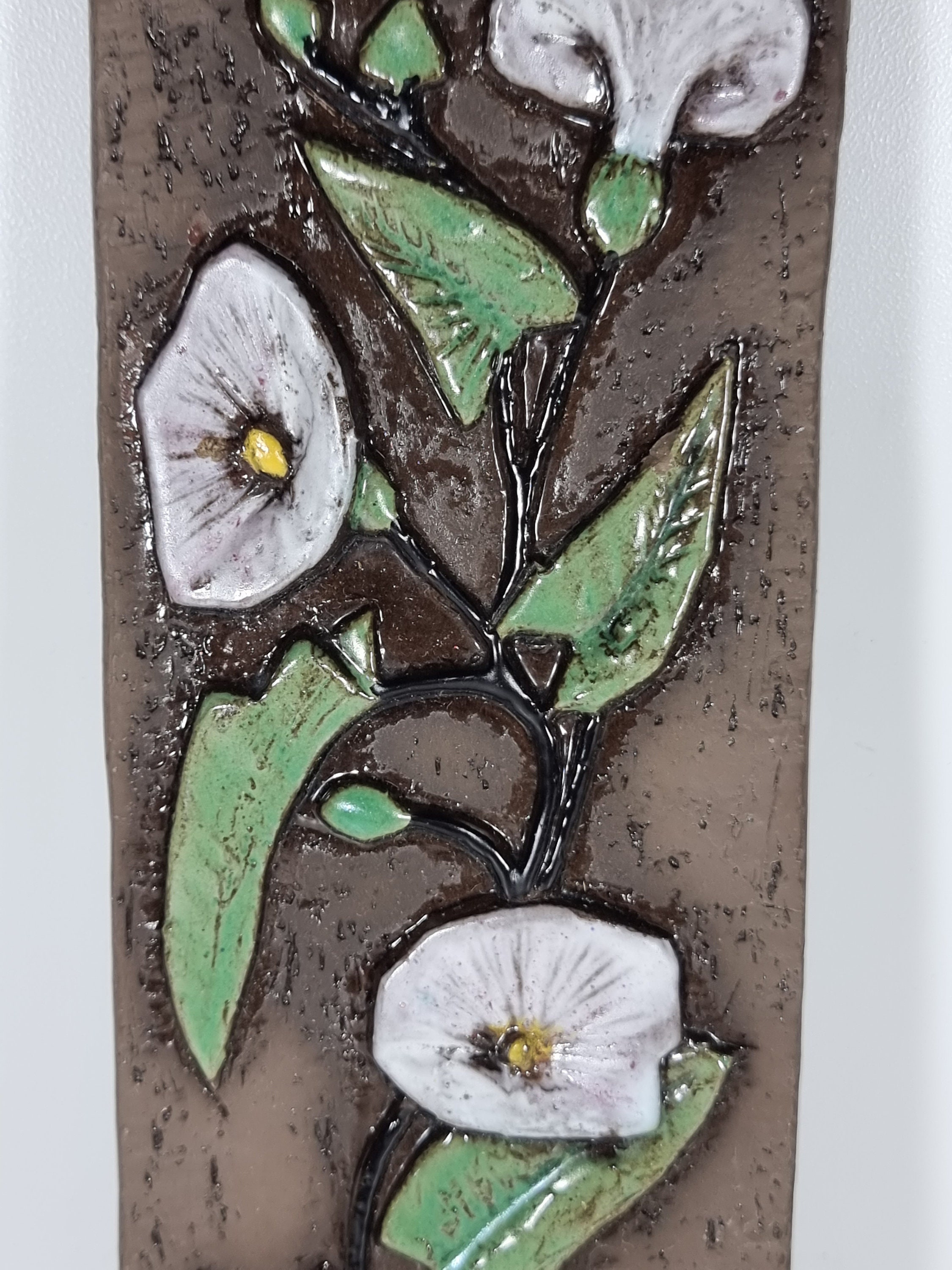 Vintage Ninnie Forsgren 1960s Ceramic Wall Plaque Handmade - Etsy