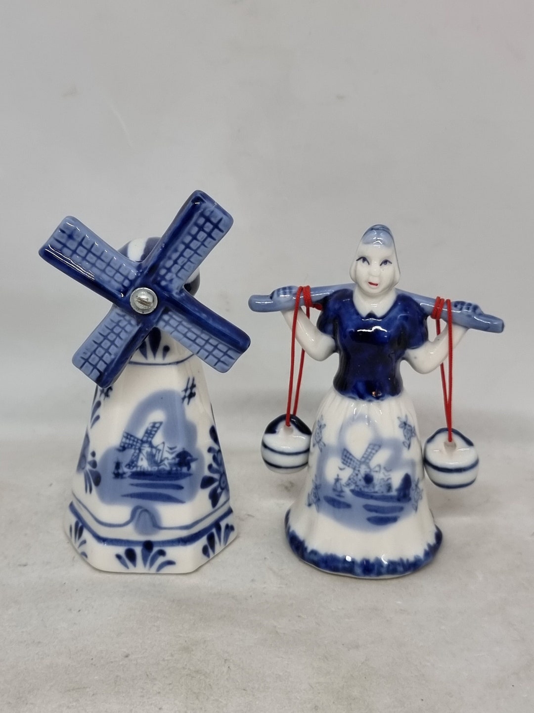 Vintage "delft" Ceramic Figurines | Made in Holland | - Etsy