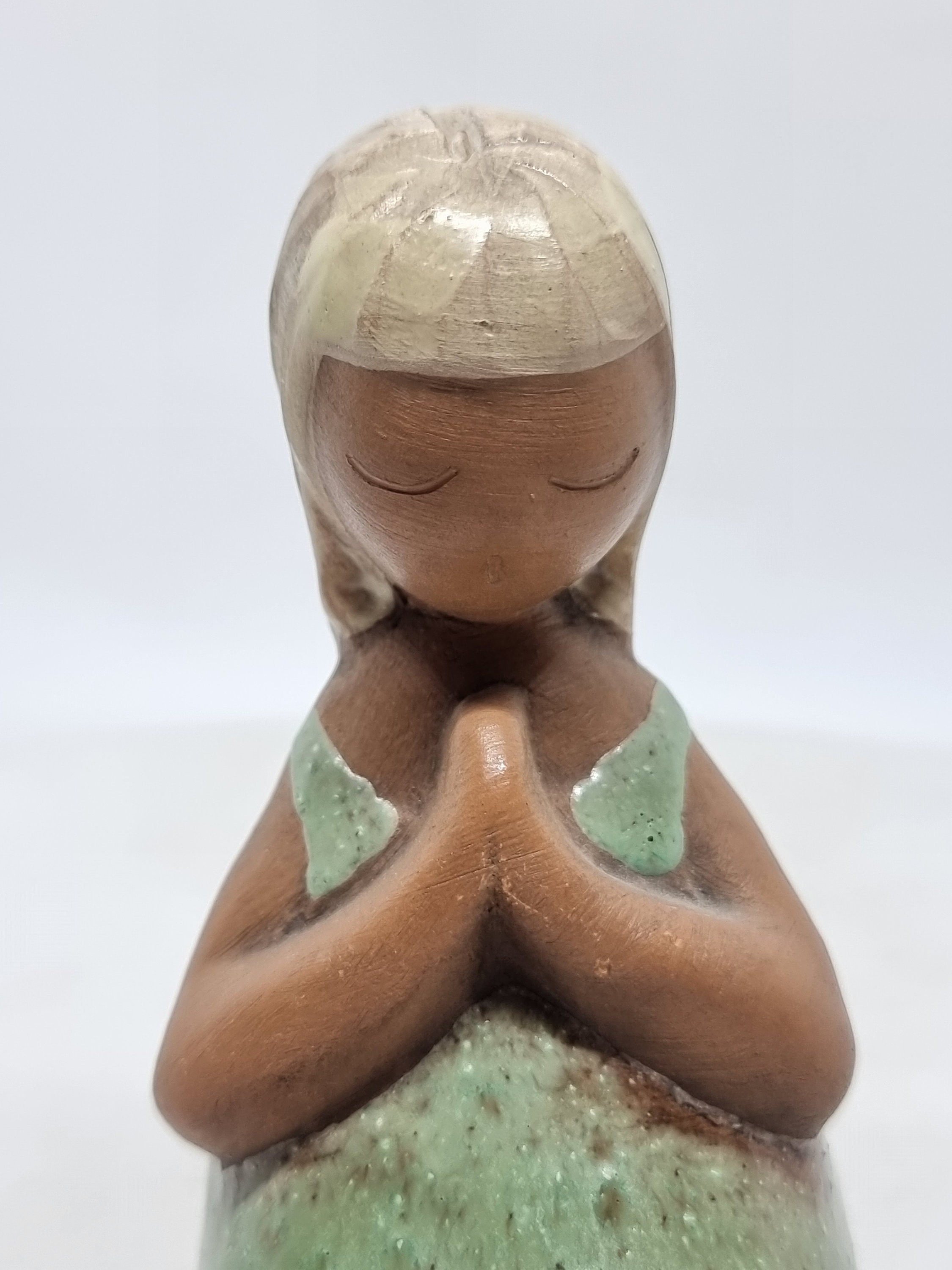 Vintage Ceramic Girl Figurine | Designed by Dagny Zackrisson | - Etsy
