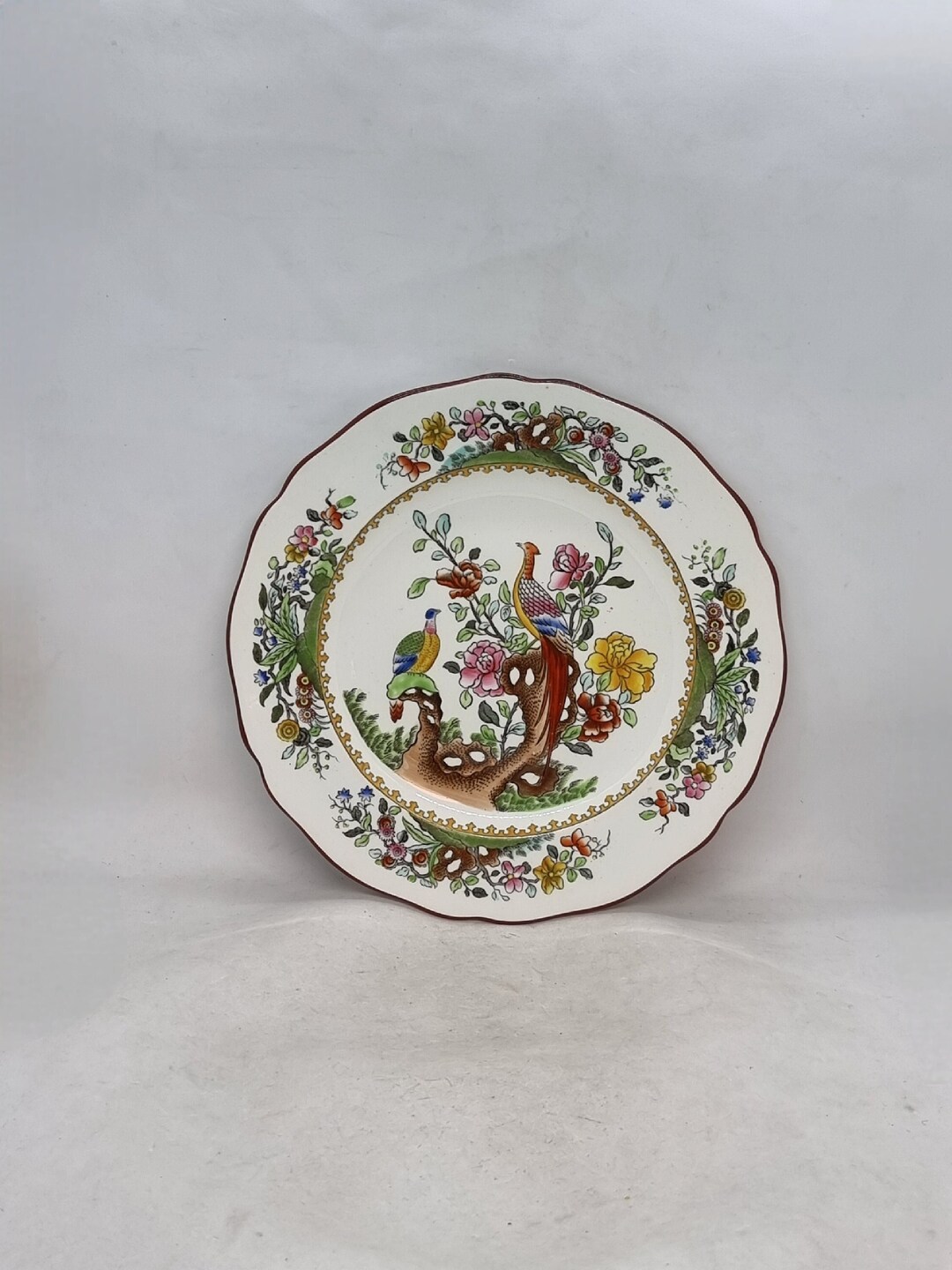 Vintage Spode Copeland Plate | Pheasant Design | Made in England | - Etsy