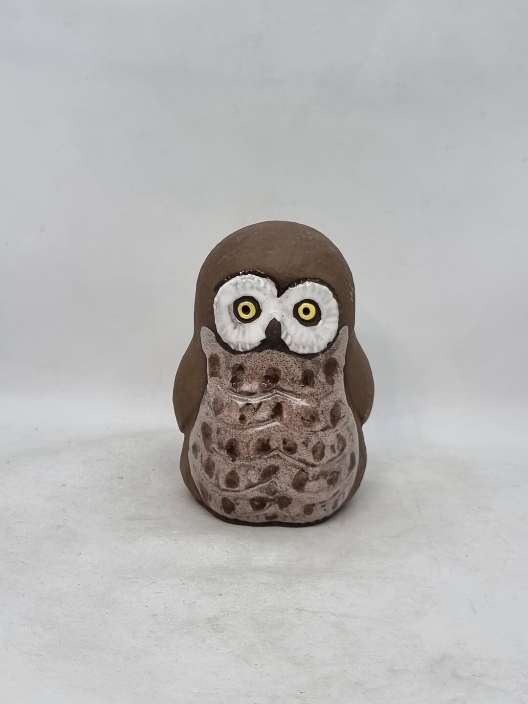 Vintage Karl Tore Borg Ceramic Owl Figurine | Made in Sweden | - Etsy