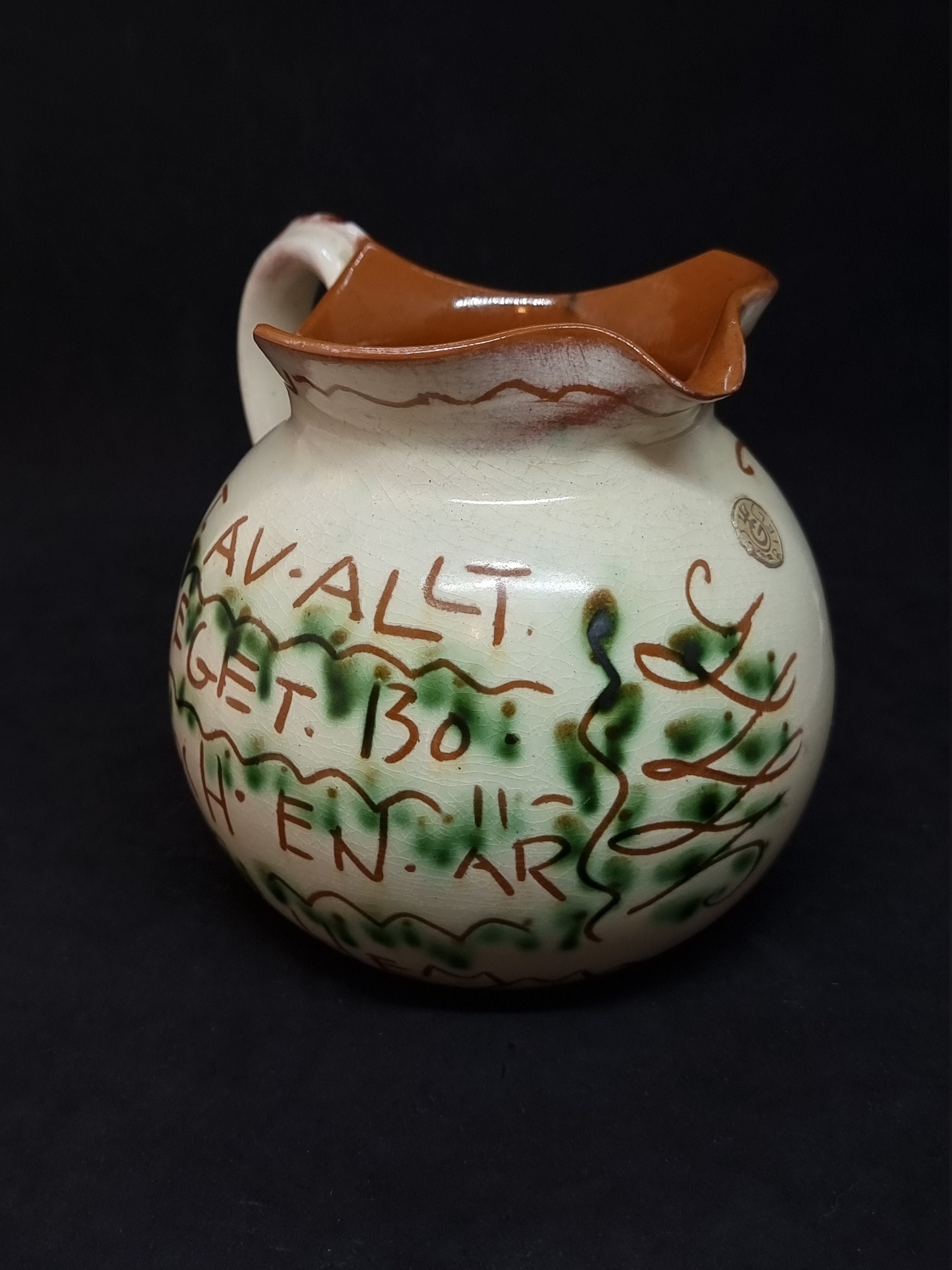 Vintage Gabriel Ceramic Pitcher Made in Sweden - Etsy