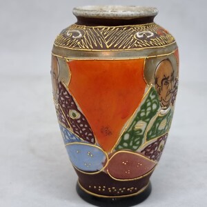 Small Hand Painted "satsuma" Vase | Made in Japan | - Etsy