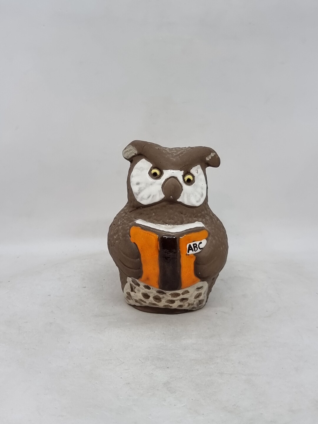 Vintage Karl Tore Borg Ceramic Owl Figurine | Made in Sweden | - Etsy