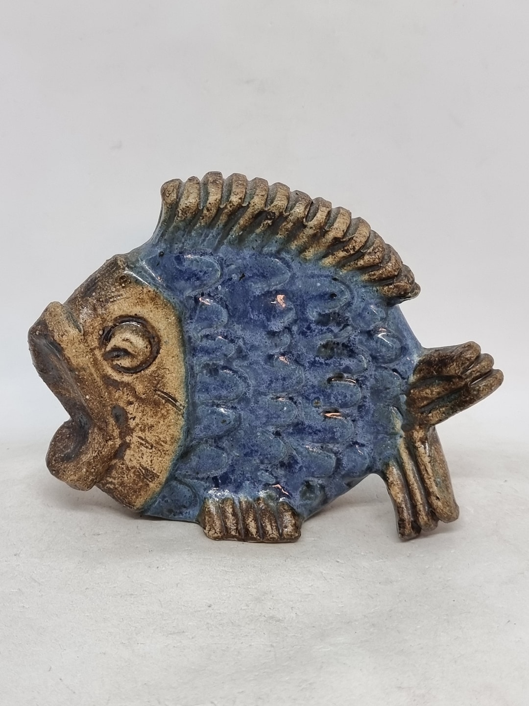 Vintage Ceramic fish Sculpture Designed by Willy Fischer Sweden 1960 ...
