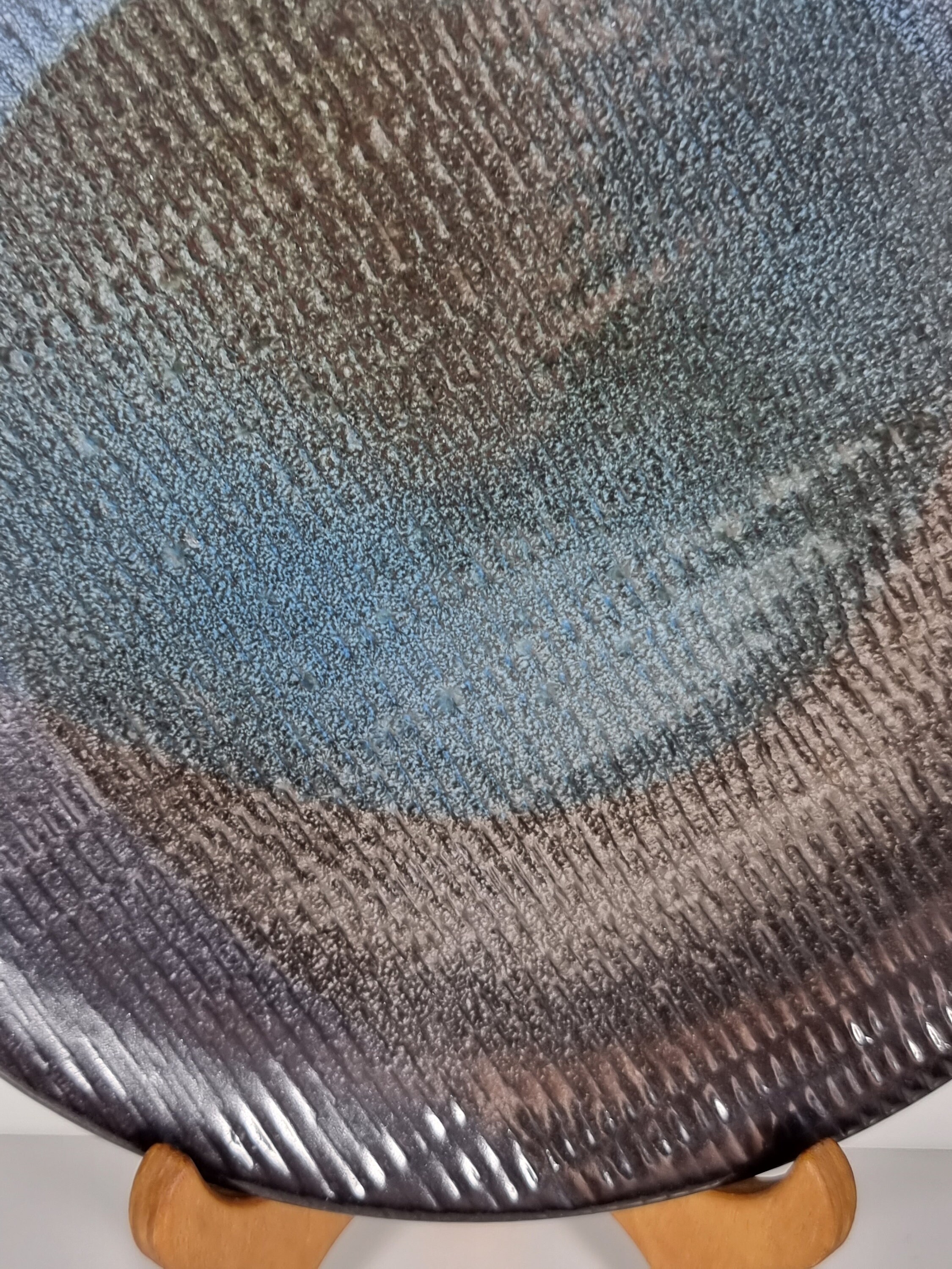 Rare Upsala Ekeby colora 2660 Plate Designed by - Etsy