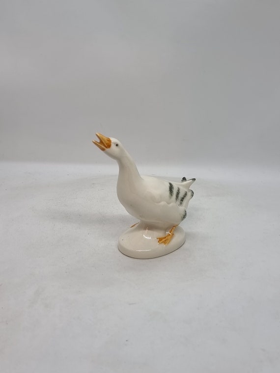 Goebel West Germany Porcelain Goose Figurine - Etsy