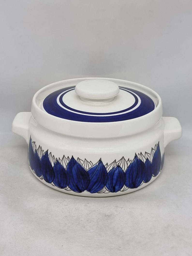 Vintage Rorstrand PONTUS Casserole With Lid Designed by Olle - Etsy